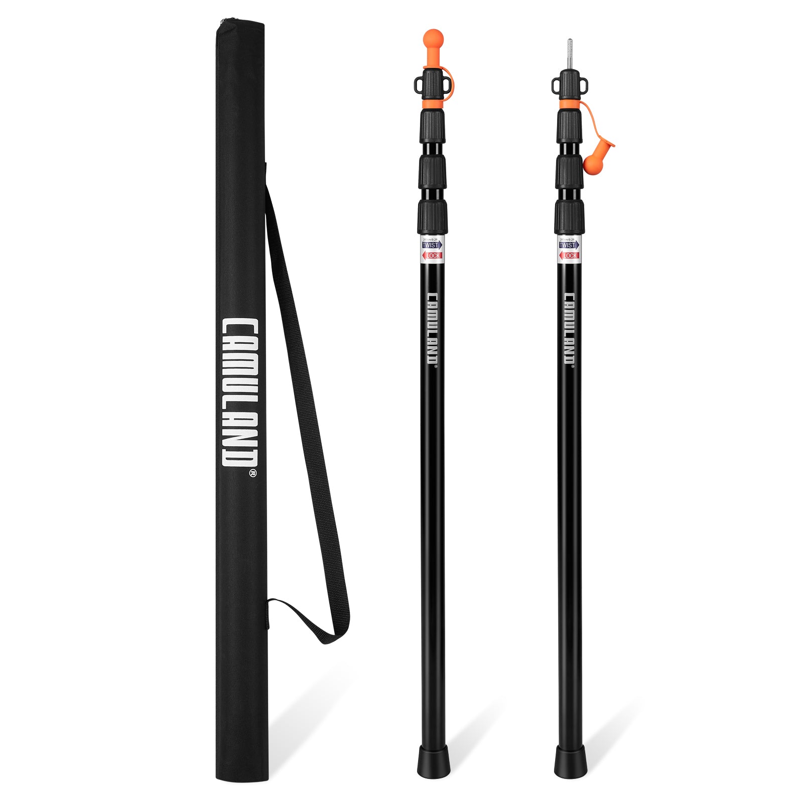 CAMULAND Heavy Duty Trap Poles Set, Adjustable, Lightweight and Portab ...